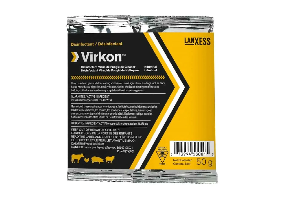 Virkon Disinfectant 50g – Country Fields Beekeeping Supplies